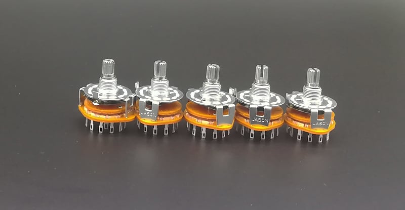 10 pcs 6 position Rotary Switch for power and guitar | Reverb