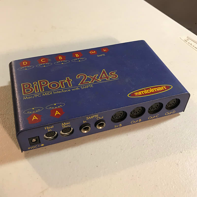 Midiman Biport 2x4s MIDI/SMPTE interface for PC/MAC | Reverb