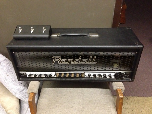 Randall RM 100 Three Channel 100 Watt Tube Head 2000's Black | Reverb