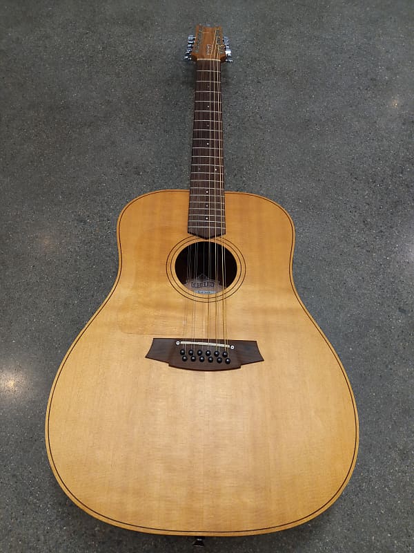 COLE CLARK FAT LADY 12 STRING LEFT 2009 Natural | Reverb