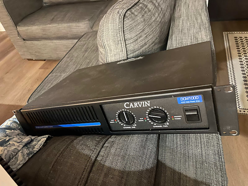 Carvin DCM1000 Power Amp - Used Carvin DCM1000 DCM 1000 2ch | Reverb