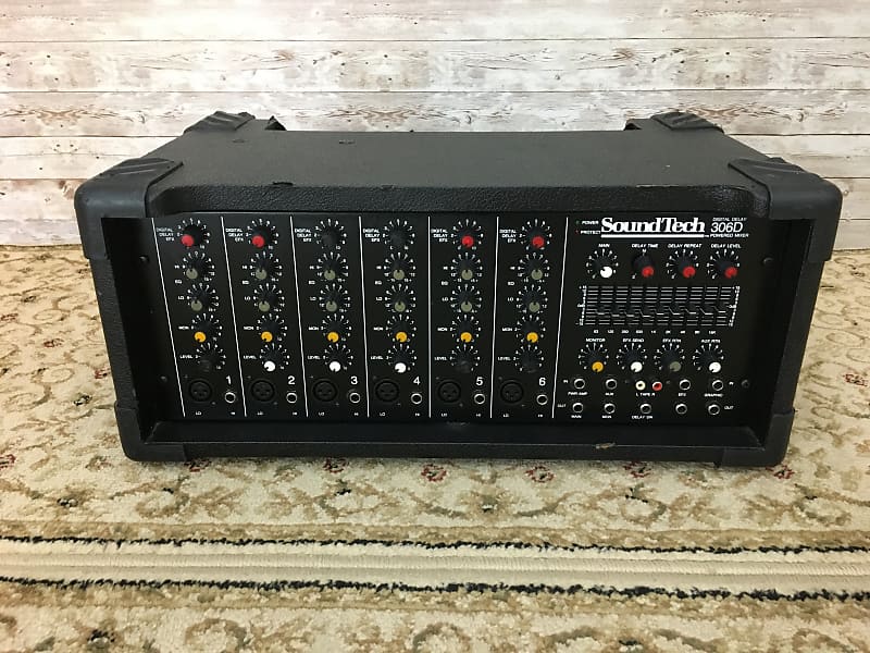 Used Soundtech 306D Powered Mixer Head | Reverb
