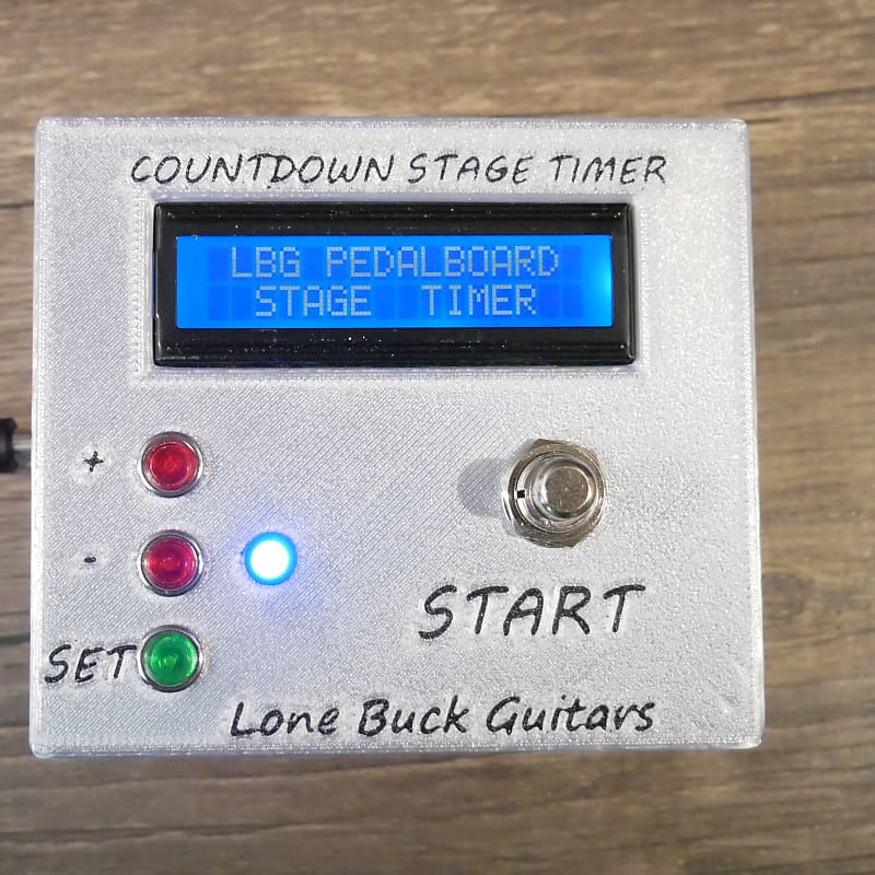 Pedalboard Stomp Box Stage Timer Countdown Gig Adjustable | Reverb