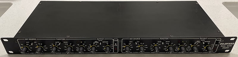 Drawmer DS201 dual gate, vintage 1990s | Reverb