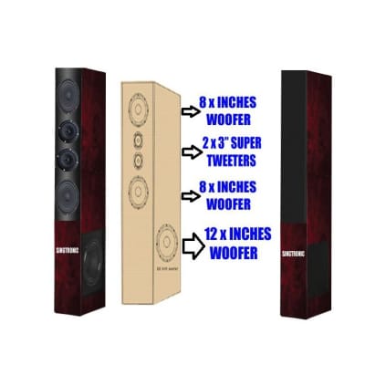 Paradigm Legend V.2 Floor Standing Speakers With Built In | Reverb