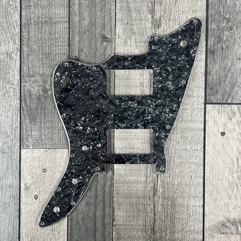 Revelation RJT-60 Humbucker Scratchplate 'Black Pearloid' | Reverb