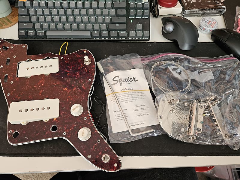 Squier Classic Vibe Jazzmaster Loaded Pickguard, Bridge | Reverb