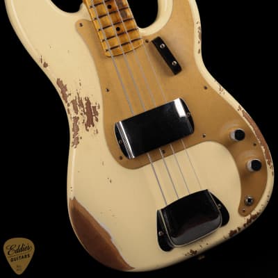 Fender Custom Shop 1958 Precision Bass Heavy Relic - Vintage | Reverb