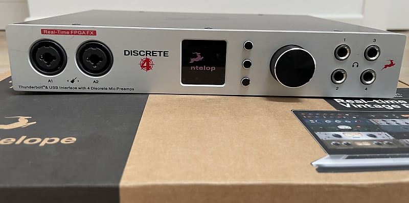 Antelope Audio Discrete 4 Thunderbolt / USB Audio Interface | Reverb