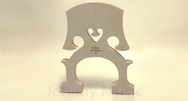 Josef Teller 4/4 Cello Bridge No. 2 Quality Maple. Full-Size, | Reverb