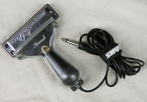 Vintage Strnad Harmonica Microphone Diatonic 10 Hole Harp | Reverb