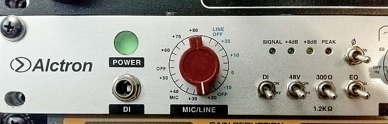 Alctron MP73 mic / instrument preamp with EQ | Reverb