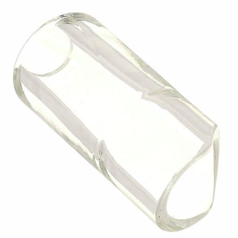 Rock Slide GRS-LC Glass Guitar Slide, Large - Clear | Reverb