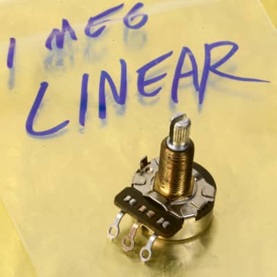 CTS '79 Vintage 1 Meg Audio Taper Push Pull Guitar Pot With | Reverb