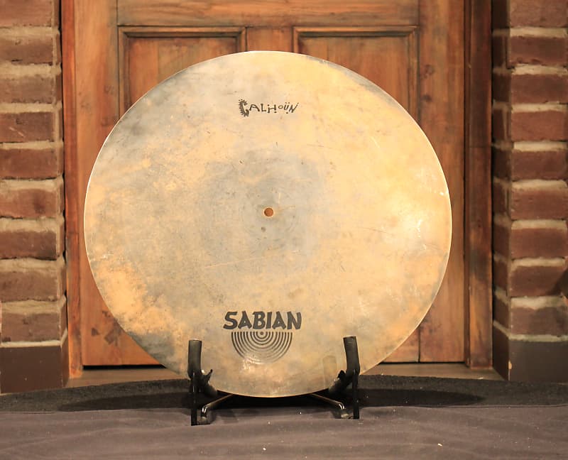 Sabian 20” AA Prototype Will Calhoun Flat Ride Cymbal Signed! | Reverb