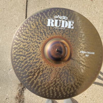 Paiste RUDE crash set | Reverb