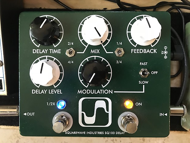 Squarewave Industries SQ103 Analog Delay pedal | Reverb