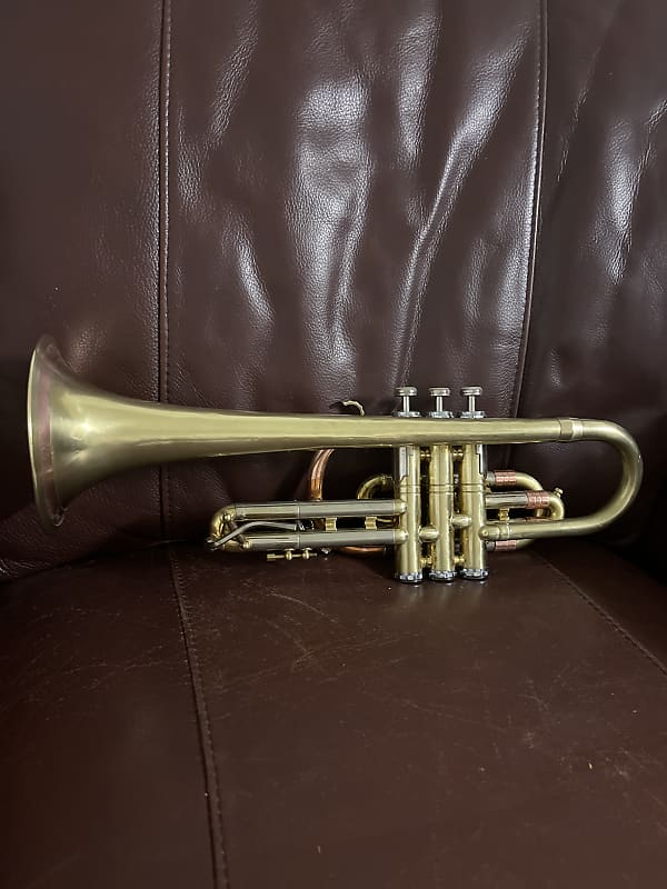 Getzen Super Deluxe Bb Cornet (1957) SN 97837 (100% new gold | Reverb