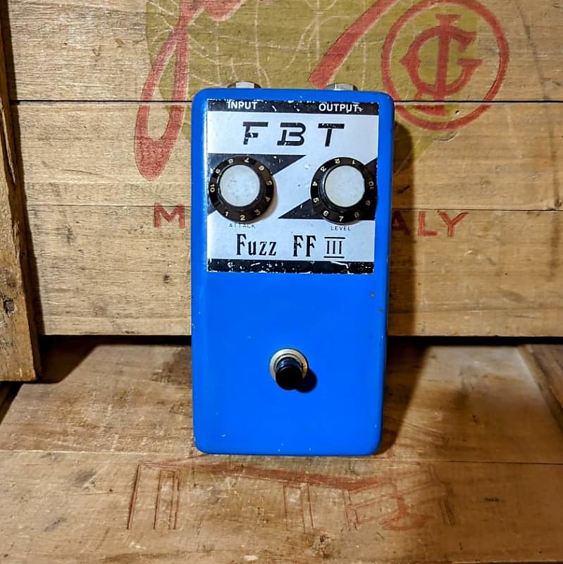 FBT ff-III '70s vintage fuzz tone bender made in Italy by | Reverb