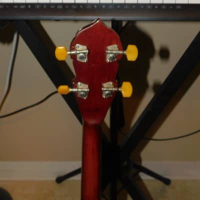 Crestline 20 fret 4 string tenor banjo 1960 to 1970 Mahogany | Reverb