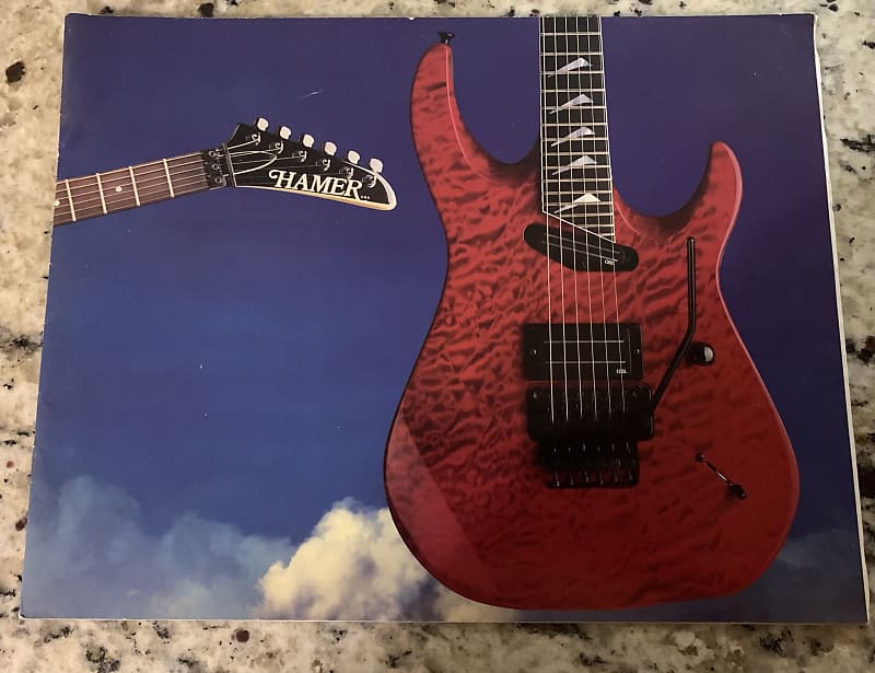 Hamer Catalog 1988 1989 Californian chaparral Steve Stevens | Reverb