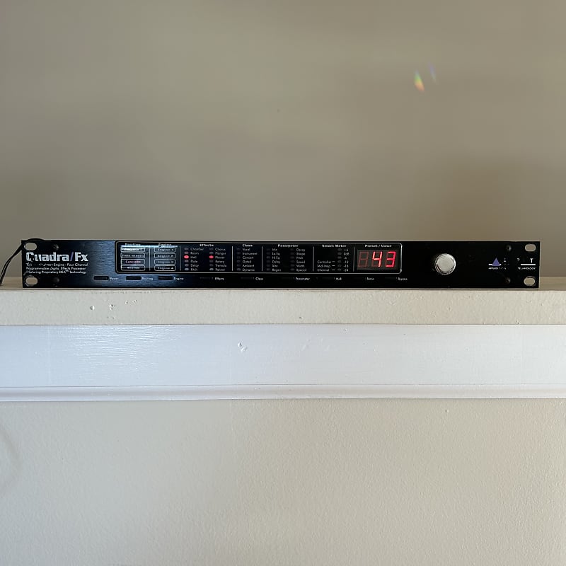 ART Quadra FX 4-Channel Multi Effects Rack Unit | Reverb