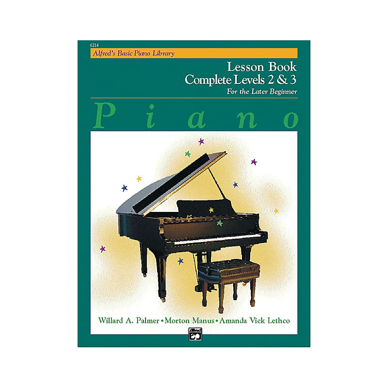Alfred Alfred's Basic Piano Course Lesson Book Complete 2 & 3 | Reverb