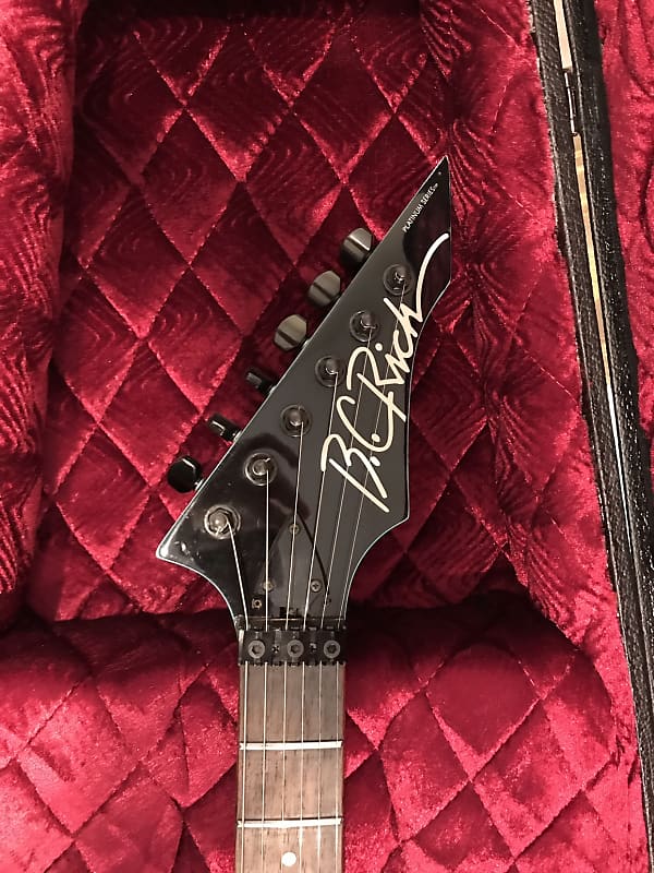 B.C.Rich Warlock Platinum Series 80's? Sea Foam Green | Reverb