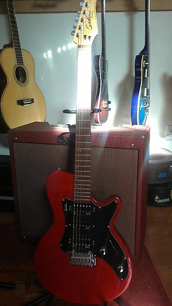 Godin SDXT Red Made In Canade w/Gig Bag | Reverb