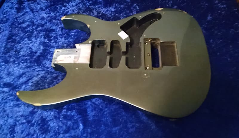 1987 Ibanez RG550 Body Grey MIJ Square Heel | Reverb