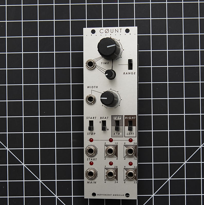 Moffenzeef Modular CØUNT - Silver | Reverb