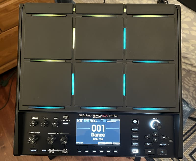 Roland SPD-SX Pro Percussion Sampling Pad w/ Roland DJ808 Bag | Reverb