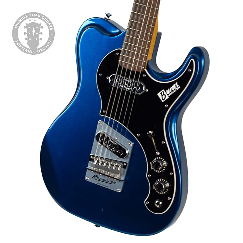 Recent Burns Custom Elite Series Sonic Reissue Metallic Blue | Reverb