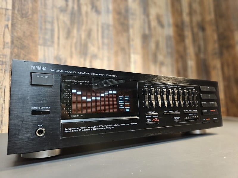Yamaha EQ-1100U Stereo Graphic Equalizer With Spectrum | Reverb