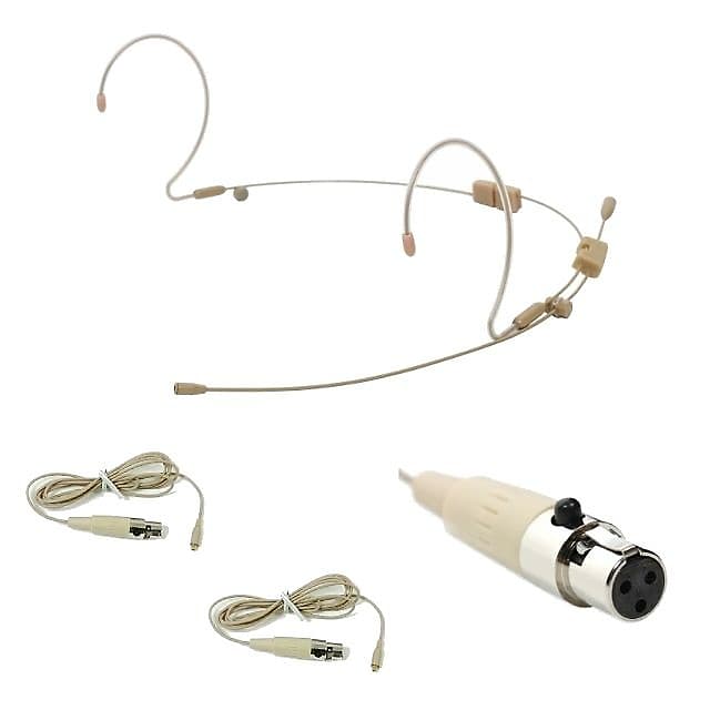 OSP HS-12 Dual EarSet Mic For Samson Wireless Bodypack | Reverb