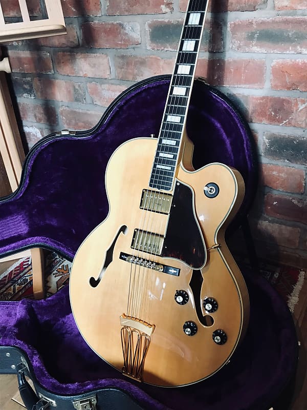 Epiphone Elitist Byrdland 2004 Blonde Archtop Jazz Guitar | Reverb