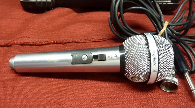 Microphone dynamique vintage SHURE 585 SA Made in USA | Reverb UK
