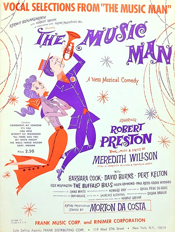 The Music Man - Vocal Selections - Vintage Music Book | Reverb