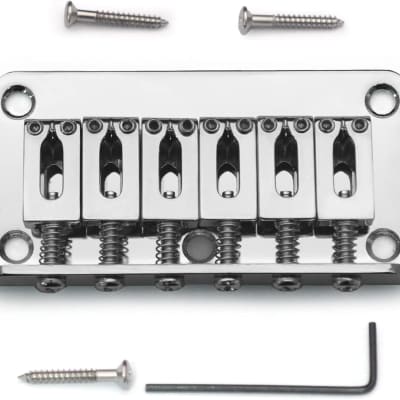 78mm Fixed Hardtail Bridge for 6 String Fender Strat Tele | Reverb
