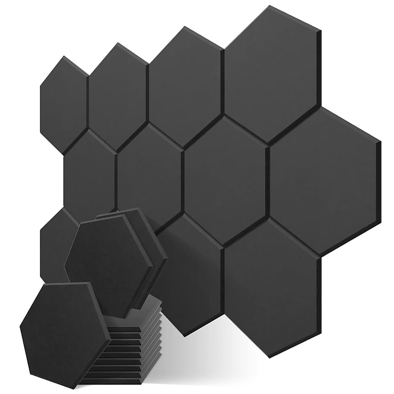 Hexagon Sound Proof Foam Panels, Acoustic Foam Panels Sound | Reverb