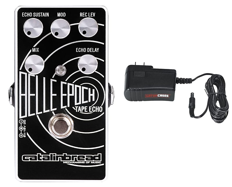 Catalinbread Belle Epoch Tape Echo + Gator 9V Power Supply | Reverb