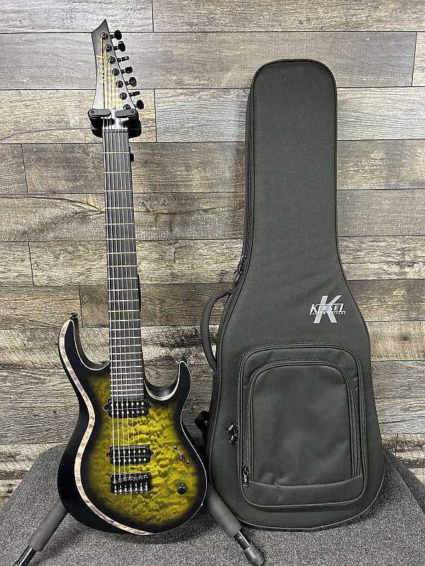 Kiesel Aries 7 Custom Quilted 7-String Guitar 2023 - | Reverb