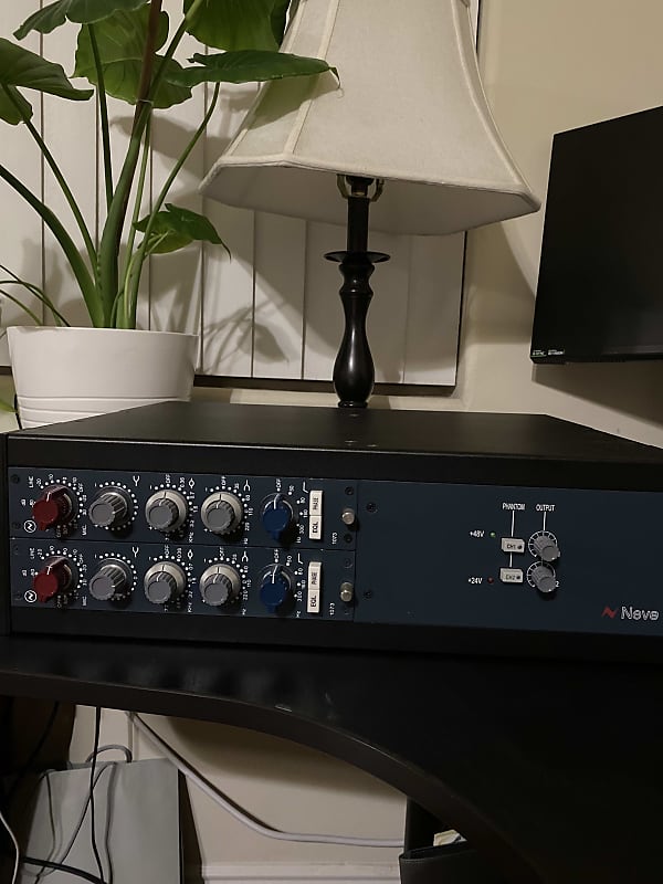 AMS Neve 1073 CV Pair 2010s - Blue | Reverb
