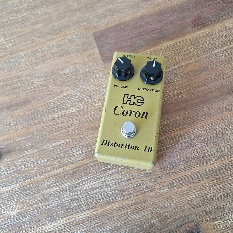 Coron Distortion 10 1970 - Yellow | Reverb