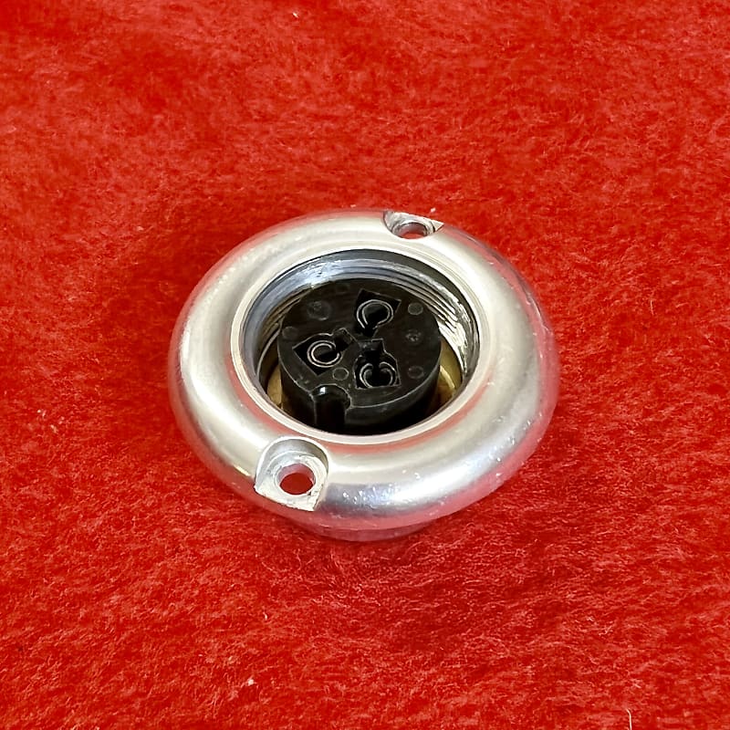 Neumann 3 pin Tuchel Amphenol microphone connector female U47 | Reverb