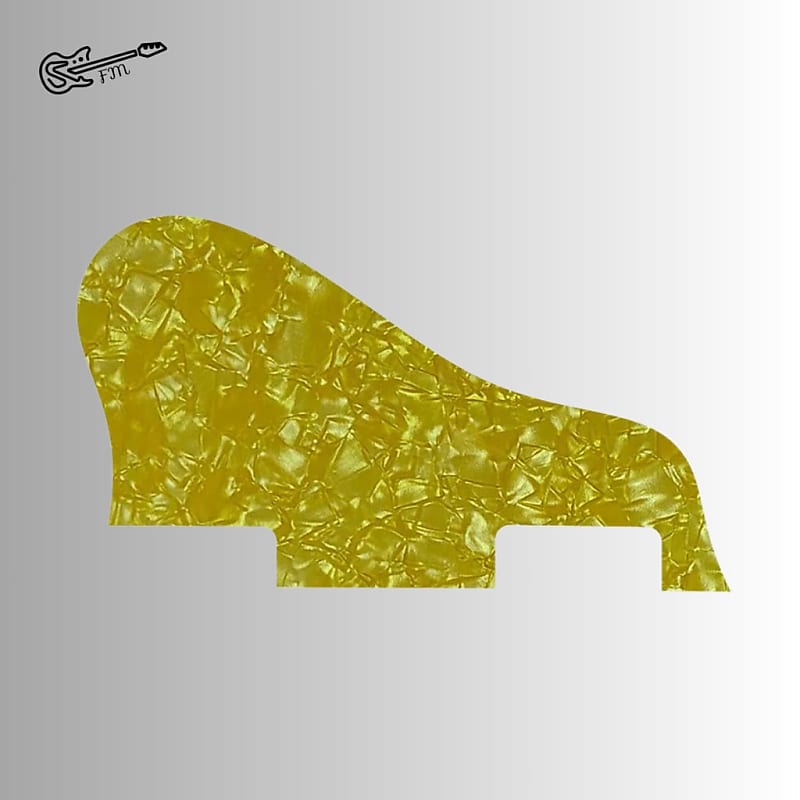 Bright Yellow Gold Lefty ES 335 Style Jazz Archtop | Reverb