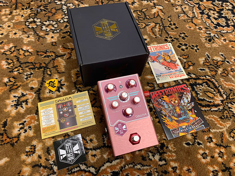 Beetronics Swarm Fuzz Harmonizer in Limited Ballerina Pink | Reverb