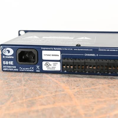 Symetrix 581E Distribution Amplifier (4x4) CG01FE8 | Reverb Italia