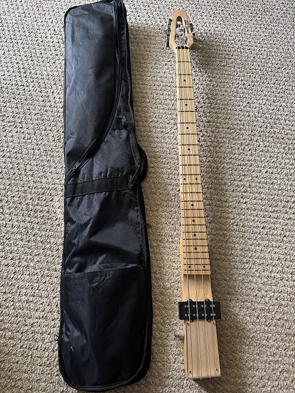 Ministar Basstar Travel Bass Guitar - Natural | Reverb