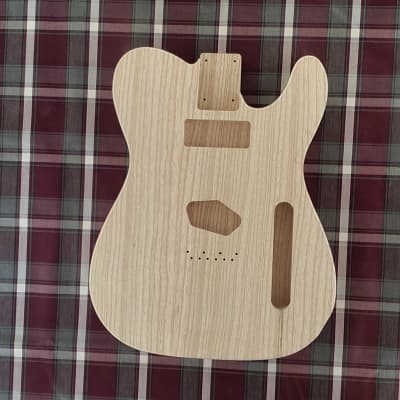 Woodtech Routing 3 pc Swamp Ash Neck P-90 Telecaster Body - | Reverb